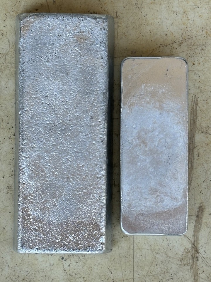 Zinc Bars/Ingots Min 10 Lbs per order, Smelting, Casting, Anodes ...