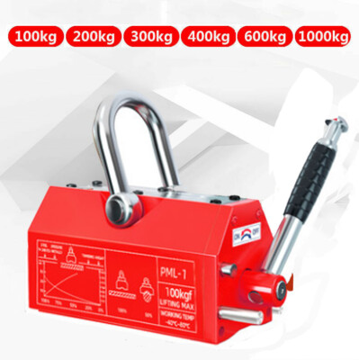 100~1000KG Heavy Duty Permanent Magnet Crane Magnetic Lifter Crane ...