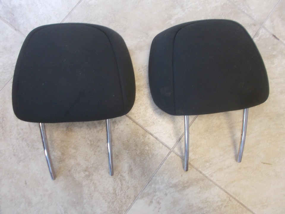 Subaru Legacy Sedan Front Seat Headrests OEM 06 07 08 Head Rests Black ...