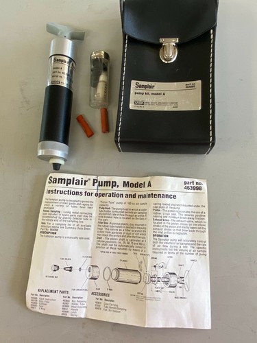 MSA SAMPLAIR PUMP KIT Part No.464080 MODEL A USA | eBay