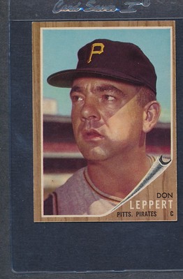 1962 Topps #036 Don Leppert Pirates EX *1491 | eBay