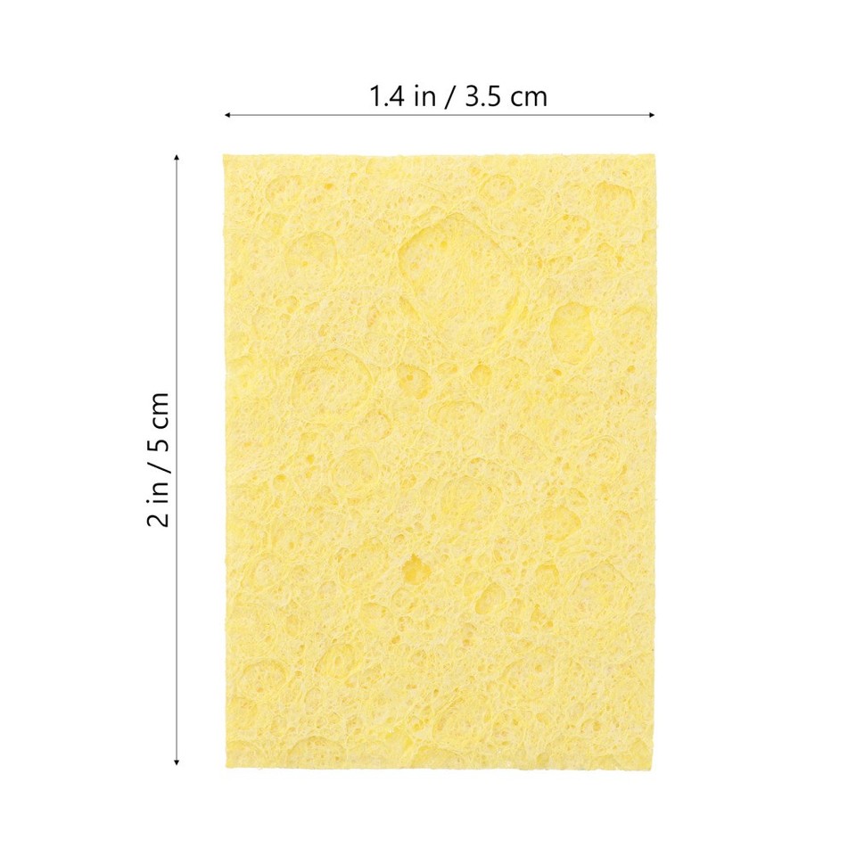 30 Pcs Soldering Iron Sponge Dad Large Heavy Duty Sponges for Cleaning ...