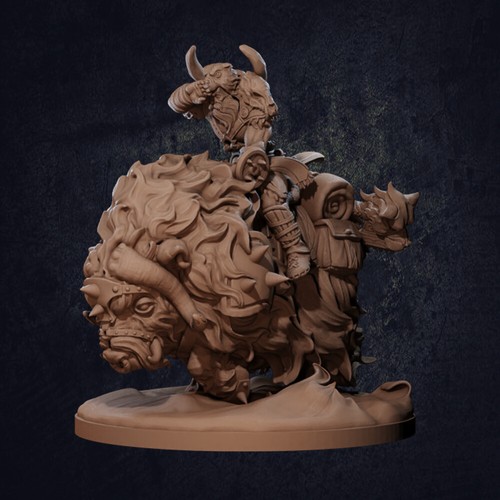 Musk Ox - 3d Printed Miniature - Sci-Fi - D&D - Pathfinder | eBay Australia