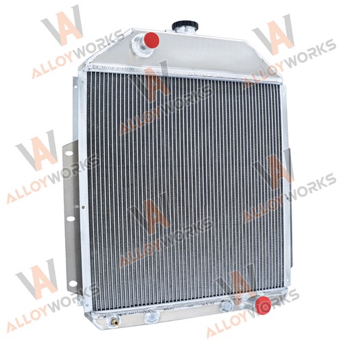 4 Row Aluminum Radiator For 1942-1952 1945 Ford F1 F2 F3 Pickup Truck ...