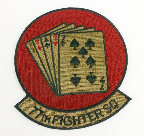 US Air Force 77th Fighter Squadron Patch | eBay
