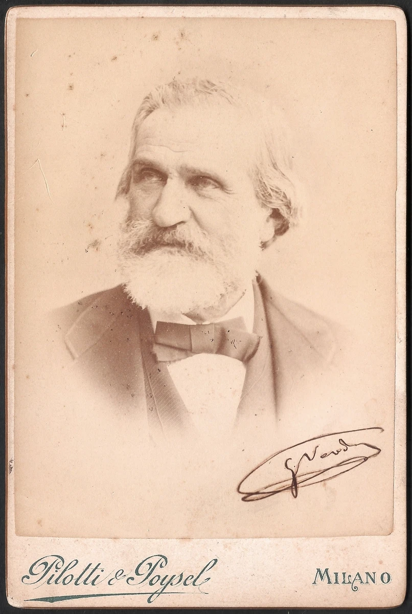Giuseppe Verdi Signature