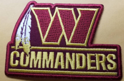 Washington Commanders NFL Embroidered Patch approx 2.5x3.75" | eBay
