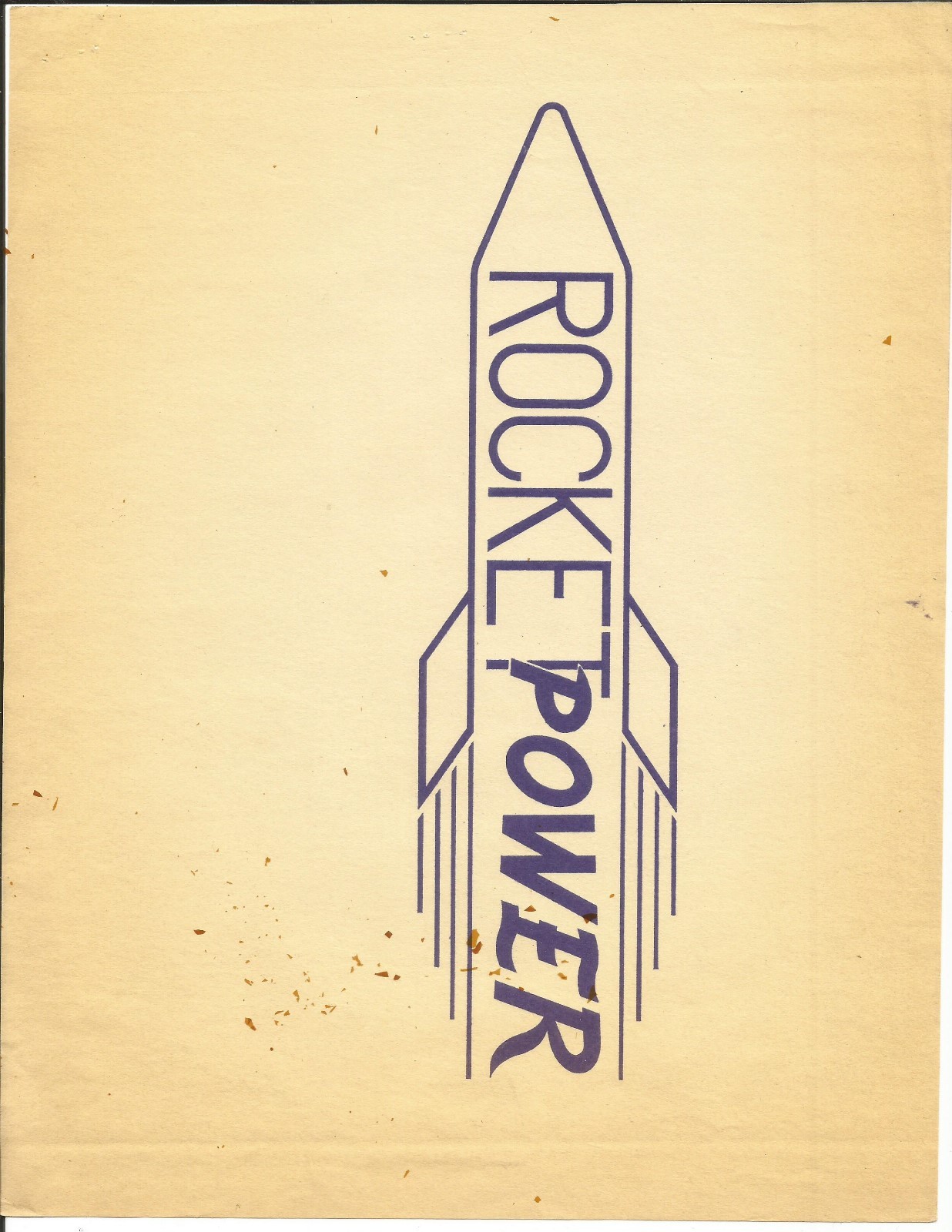 Drawing-ROCKET POWER,logo.rocket ship.Stylized logo.1980-1990s ...