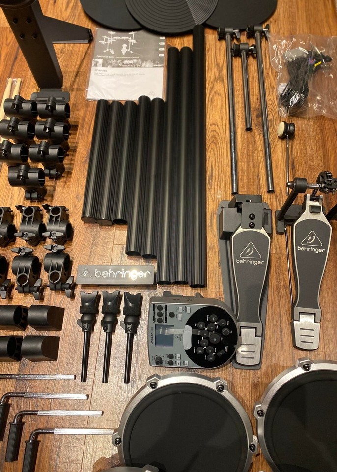 Behringer HDS240USB Electronic Drum Kit SPARE PARTS: snare crash tom ...