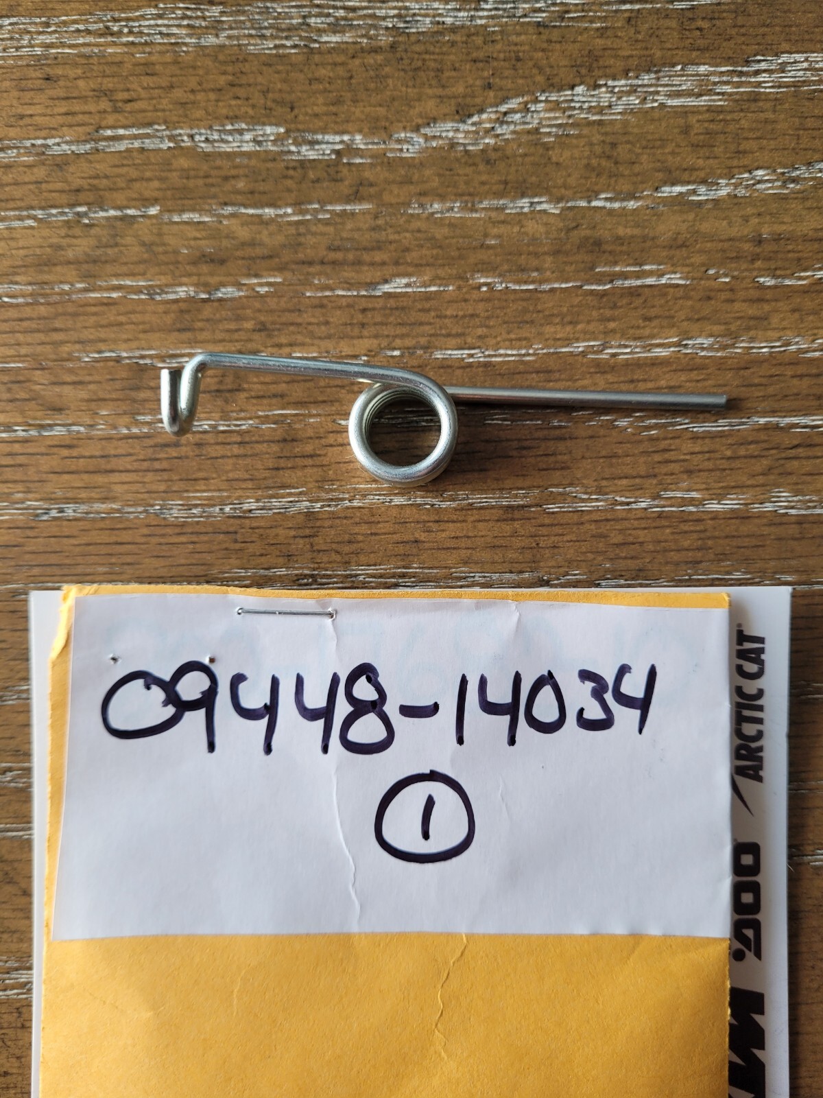 Suzuki RM 0944814034 Foot Rest Spring LH NOS OEM | eBay