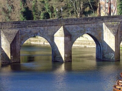 Photo 6x4 Old Elvet Bridge: detail Durham c2009 | eBay UK