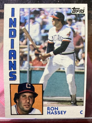 1984 Topps Baseball Ron Hassey #308 Cleveland Indians | eBay