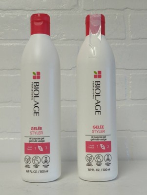 BIOLAGE GELEE STYLER AGAVE **ALL PURPOSE GEL** 16.9OZ [DUO PACK] | eBay