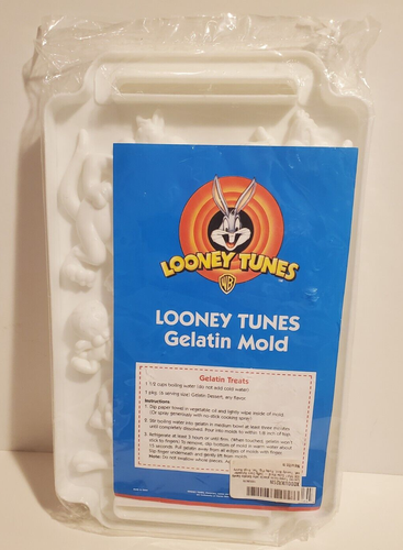 WARNER BROS LOONEY TUNES GELATIN MOLD 1999 BUGS BUNNY TAZ PORKY PIG ...