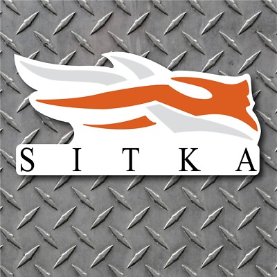 Large 6"x12" SITKA Vinyl Decal Sticker for Walls Vehicles Lockers ...