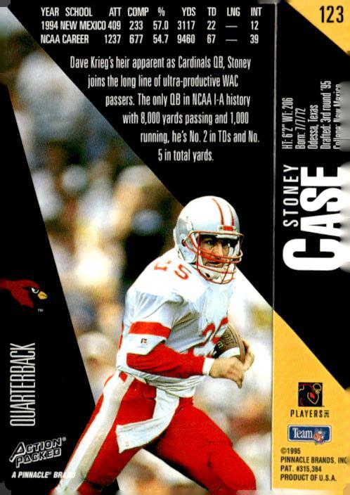 1995 Action Packed #123 Stoney Case | eBay