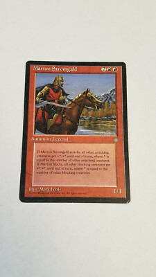 Marton Stromgald - Magic the Gathering MTG Ice Age Single Card | eBay