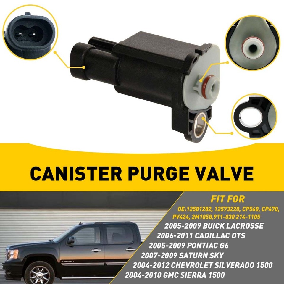 For 2005-14 GMC SAVANA 2004-10 GMC SIERRA 2004-2006 YUKON Canister ...