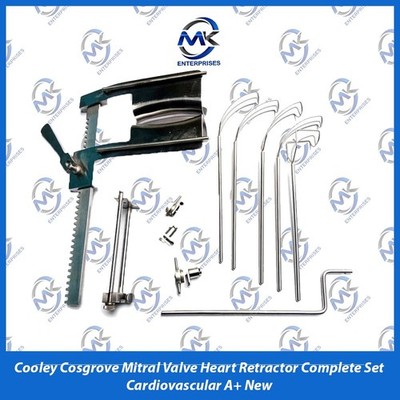 Cooley Cosgrove Mitral Valve Retractor Complete Set Cardiovascular ...