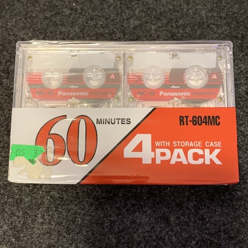 Panasonic Micro Cassette MC-60 Tapes 4-Pack New | eBay