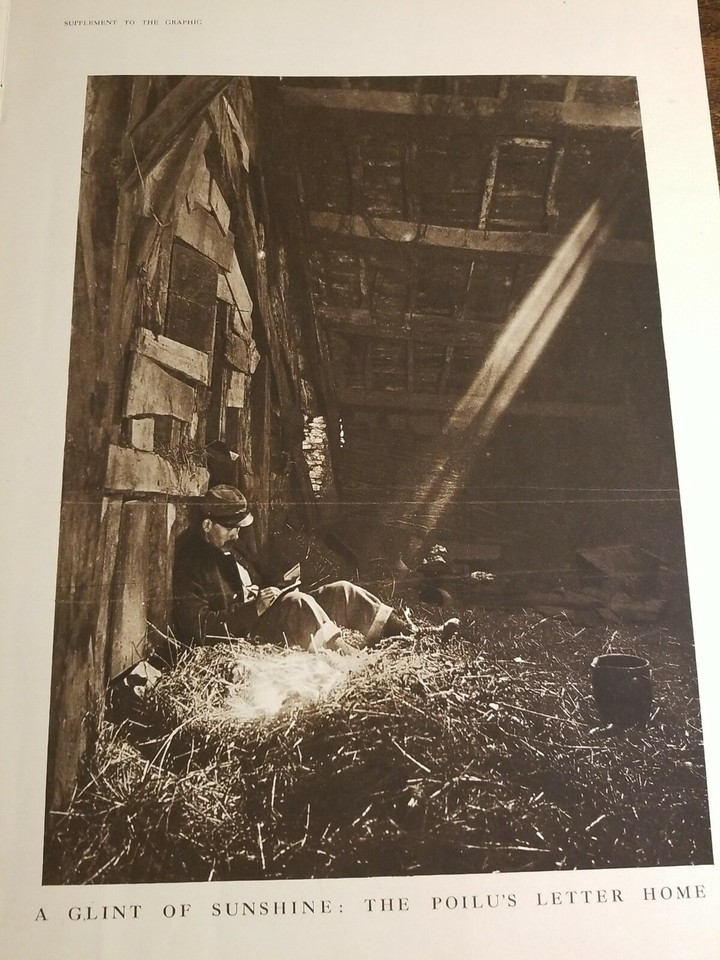 [#366] The Trench Train/ Victoria Station 1915 The Graphic(WW1) | eBay