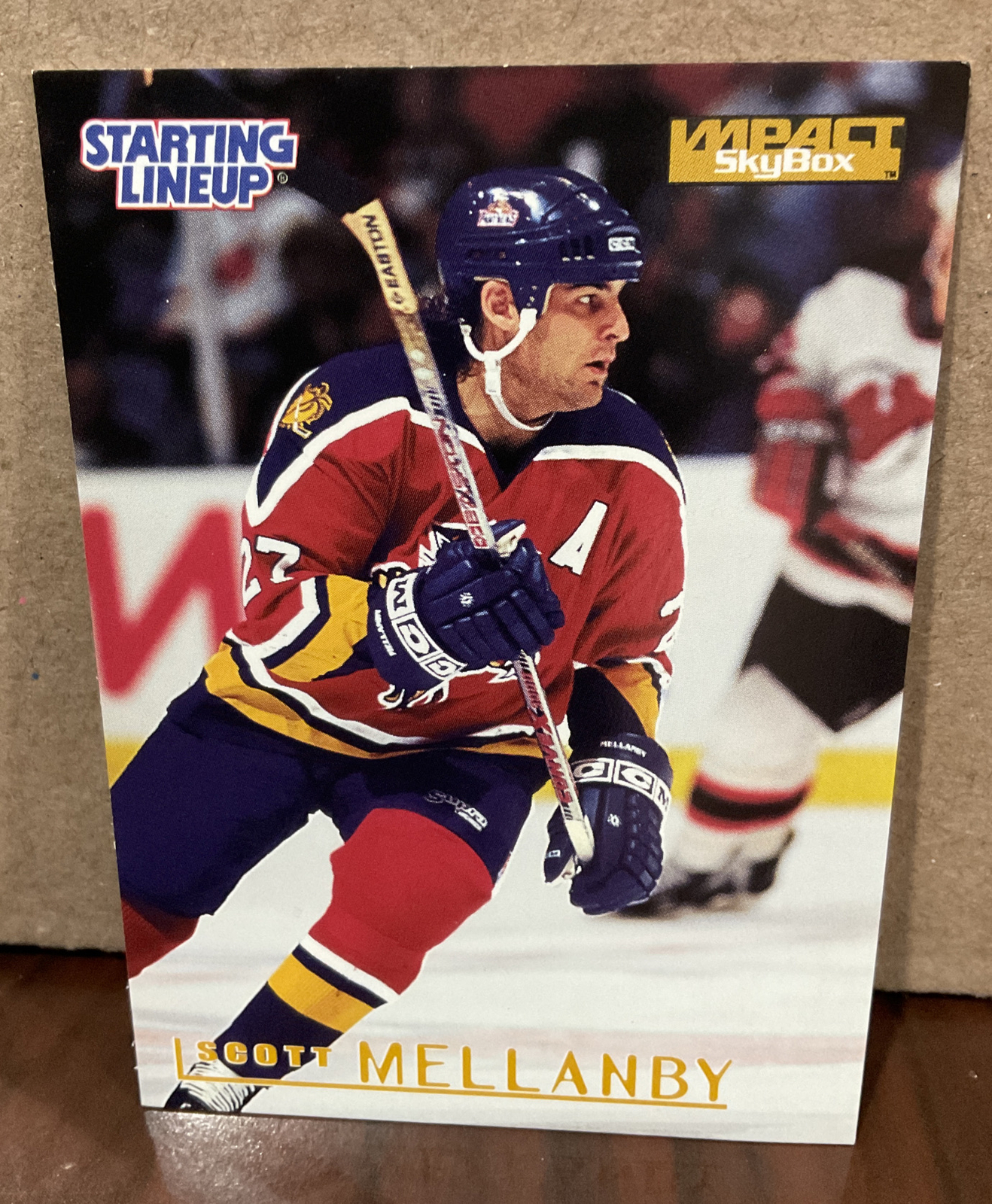 SCOTT MELLANBY 1996 KENNER STARTING LINEUP CARD - FLORIDA PANTHERS | eBay