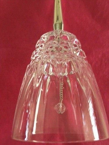 Princess House Crystal Cut Glass Bell | eBay