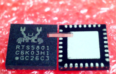 2pcs RTS5B01 RTS58O1 RTS580I RTS5801-GRT RTS5801-GR RTS5801 QFN32 IC ...