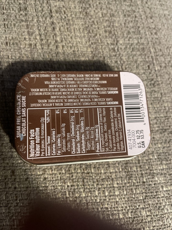 american eagle outfitters mint tin - rare find - Expired (Collectible ...