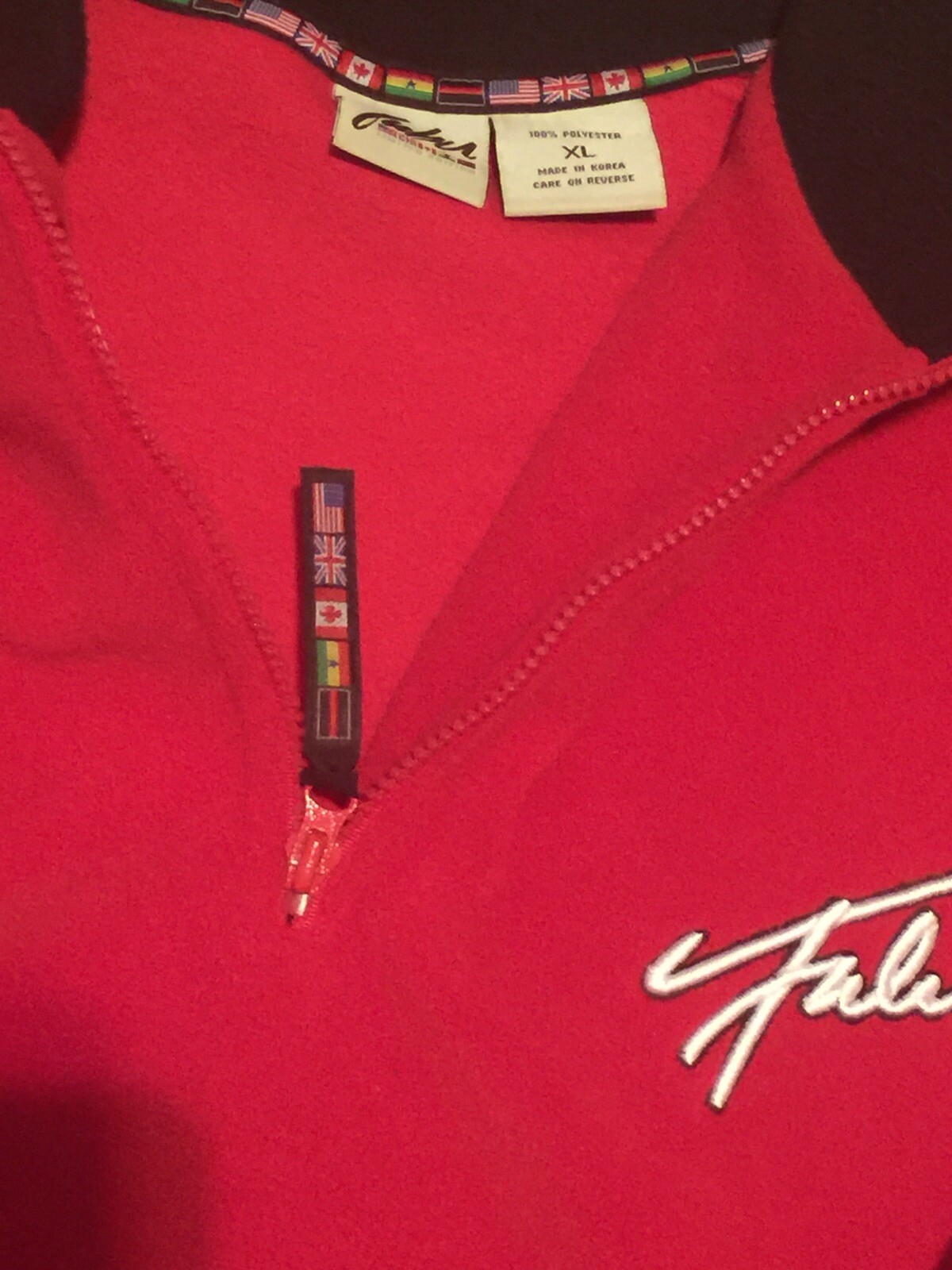 Fubu Collection Limited Edition 1/4 Zip Front Sweatsh… - Gem