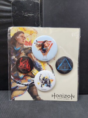Horizon Zero Dawn Badge / Pins (Official Product/Brand New) | eBay