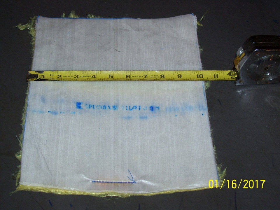 BULLETPROOF, BACK PACK INSERTS 2 Trauma Plates Level IIIA 11"X14" Body ...