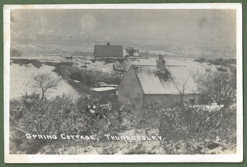 Spring Cottage , Thundersley. Real Photo of Thundersley Covered in Snow ...