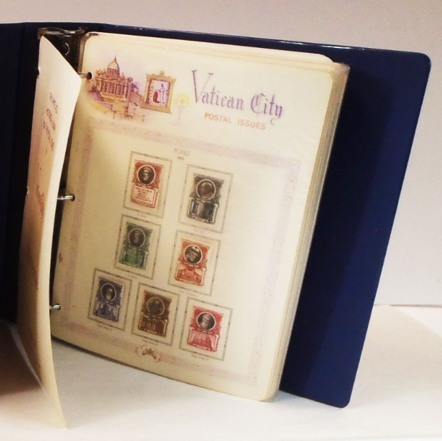 VATICAN 1953-1969 COMPLETE COLLECTION of 377 MH STAMPS on WHITE ACE CV ...
