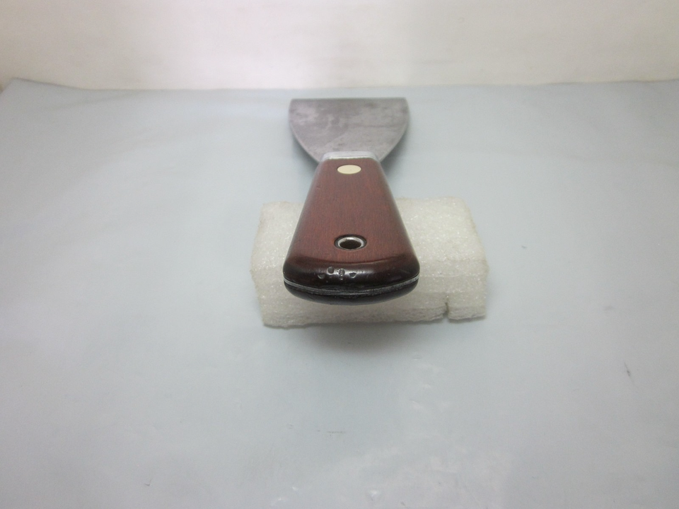 Red Devil 2&1/2" Stiff Putty Knife Scraper Angle Blade Wood Handle ...