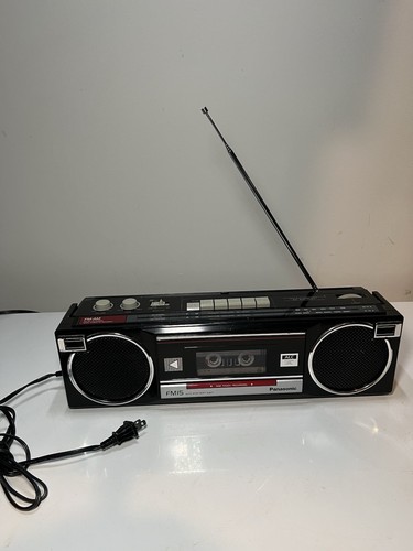 Vintage 1980’s PANASONIC FM15 Cassette AM/FM Boom Box Radio. TESTED | eBay