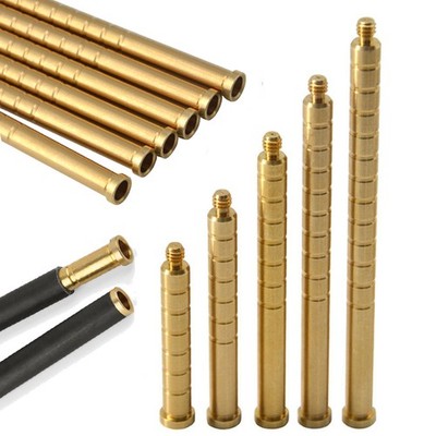 6/12X Archery Arrow Insert Weight 100-300gr Brass Base Screw Weight 6 ...