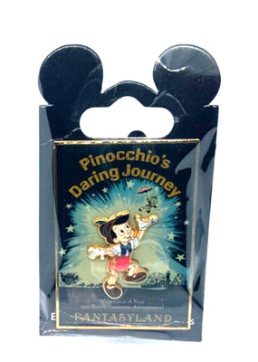 Disney WDI DLR Pinocchio’s Daring Journey Poster LE 300 pin | eBay
