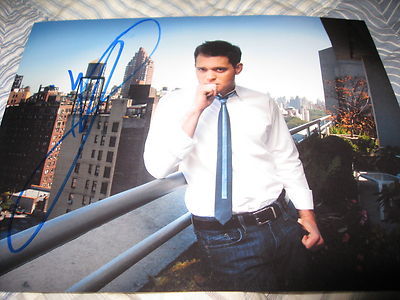 MICHAEL BUBLE SIGNED AUTOGRAPH 8x10 SEXY SINGER PROMO CRAZY LOVE ...