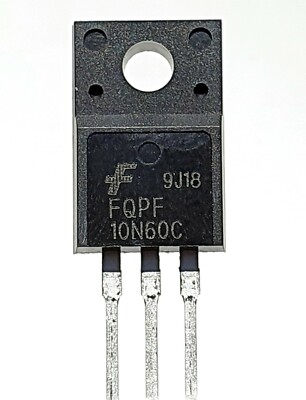 FQPF 10N60C N-Channel MOSFET, 10A 600V TO-220F 10N60 Fairchild – ref ...