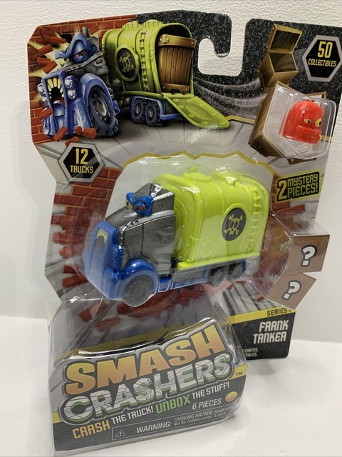 Smash Crashers Series 1 Frank Tanker 1 Truck 3 Collectibles Toy for ...