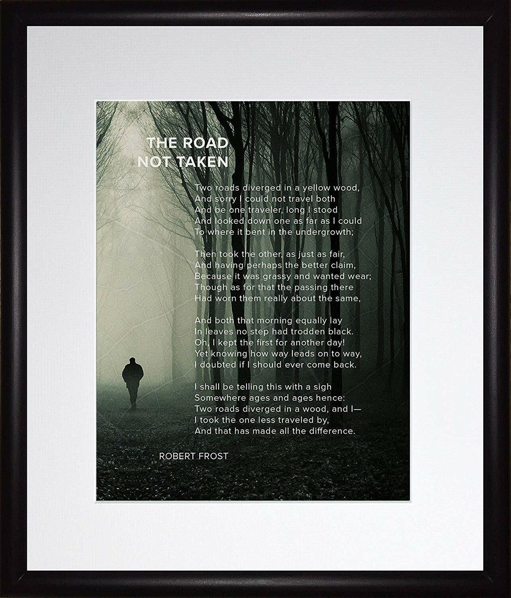 The Road Not Taken Poster