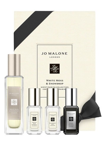 Jo Malone London White Moss Snowdrop Scent Pairing Collection 4 PC ...