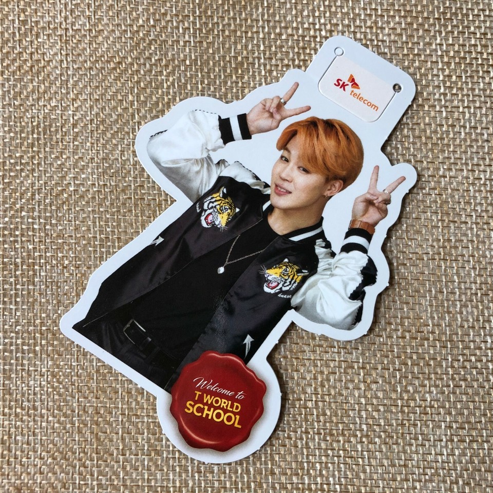 BTS JIMIN [ SKT ] Official Photo Bookmark Limited Photocard / New ...