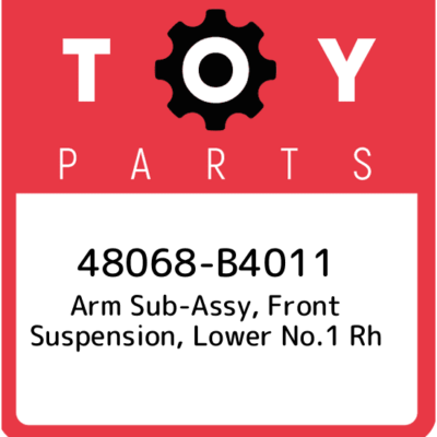 48068-B4011 Toyota Arm sub-assy, front suspension, lower no.1 rh ...