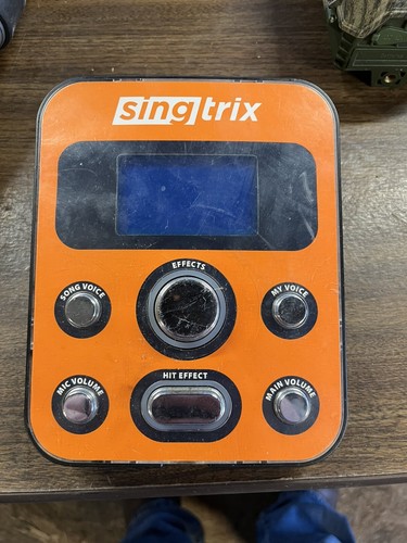 Voxx SingTrix Voice Effect Processor Karaoke System 136-55031 Orange ...