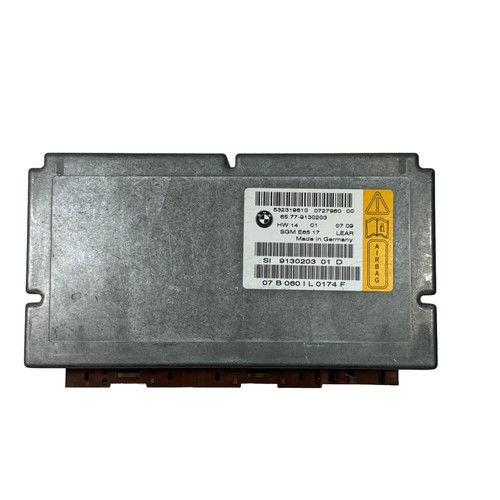 BMW E65 E66 7 series ECU WITH GATEWAY CONTROL MODULE SGM LEAR 9130203 ...