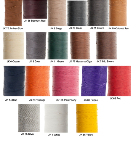 Ritza 25 Tiger Thread 1.0mm Wax Braided Polyester Leather Hand Sewing ...