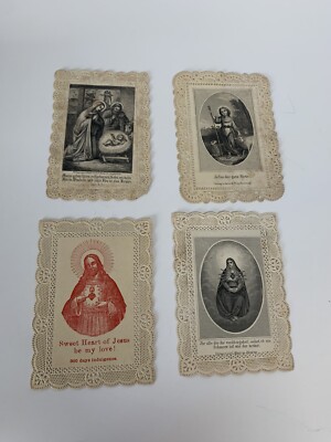 Holy Cards - Antique Lace Holy Card - 5