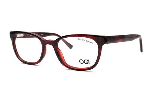 OGI Kids OK330 2100 Eyewear Eyeglasses Frames: Dark Red Cranberry / 44 ...